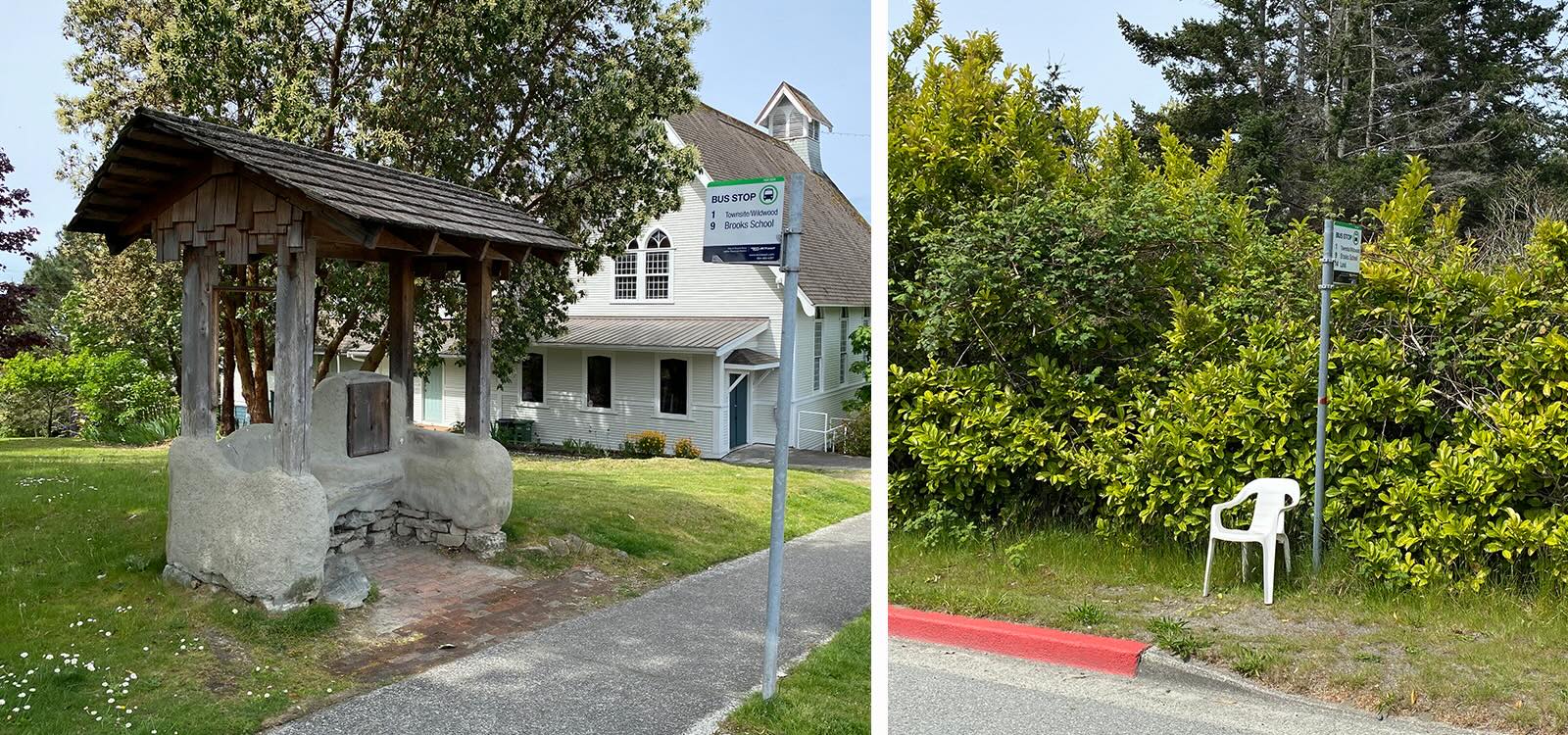 The Case of the Sunshine Coast Bus Stop Chairs | The Tyee