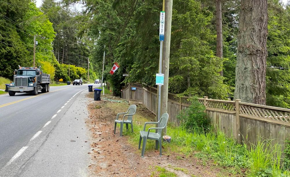 The Case of the Sunshine Coast Bus Stop Chairs | The Tyee
