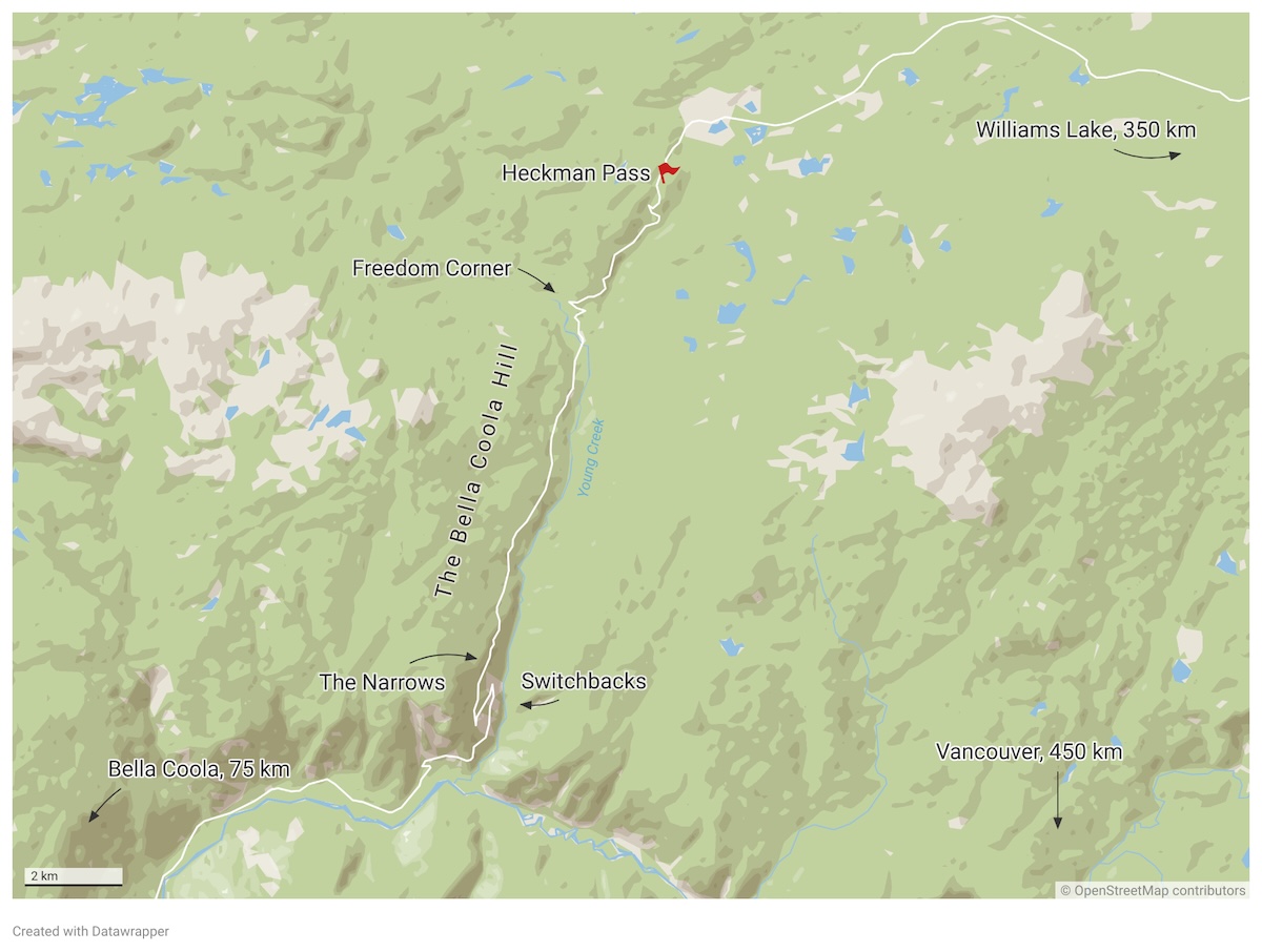 The Case of Bella Coola’s Heart-Pounding Home-Built Highway | The Tyee