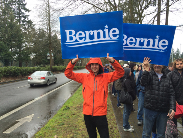 'We Are Telling the Truth': Feeling the Bern in Vancouver, Washington ...